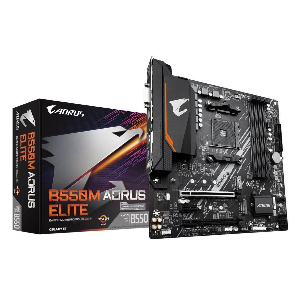 Micro-ATX Motherboard Gigabyte B550M Aorus Elite