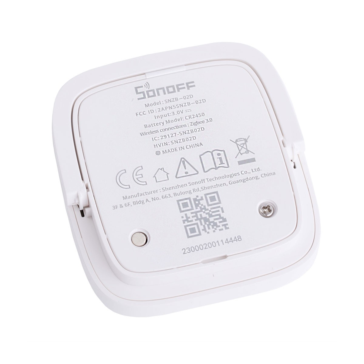 Sonoff Zigbee Temperature and Humidity Sensor White