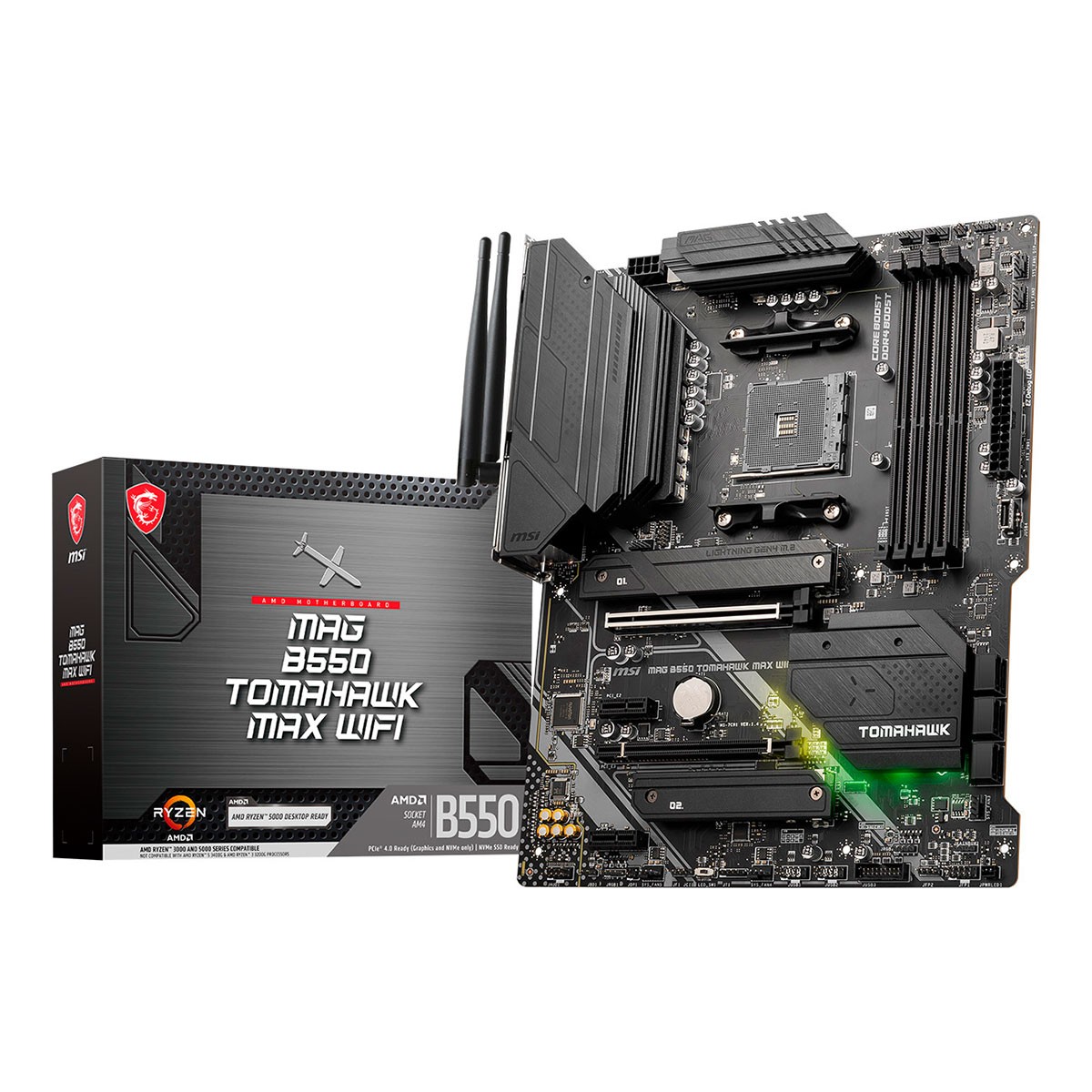 Motherboard MSI Mag B550 Tomahawk Max AM4 ATX 4X DDR4