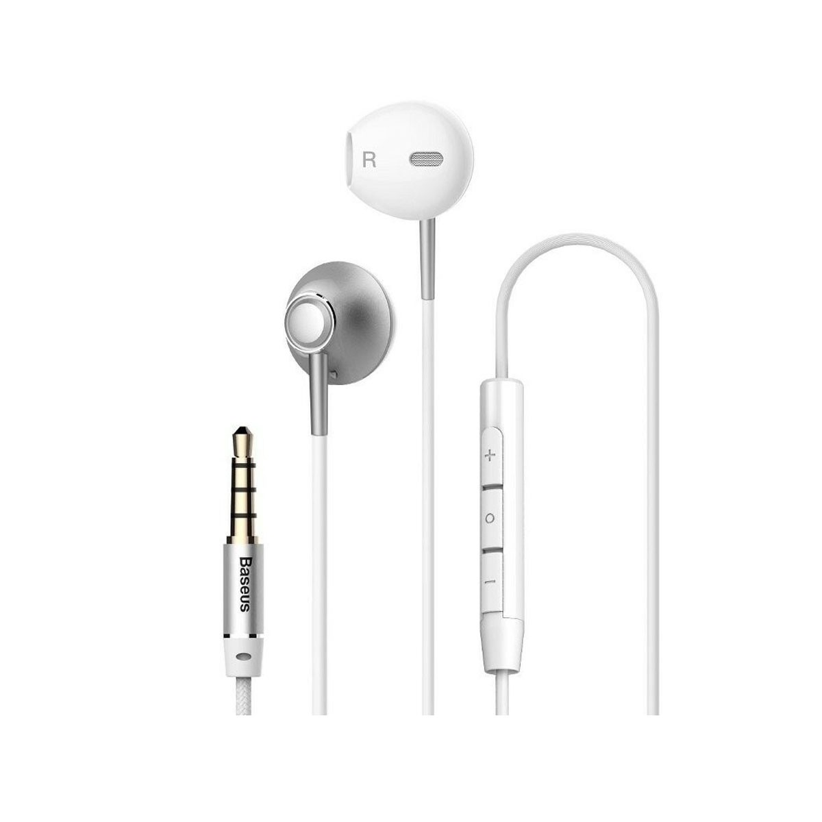 Baseus Encok H06 Jack 3.5mm White Earphones