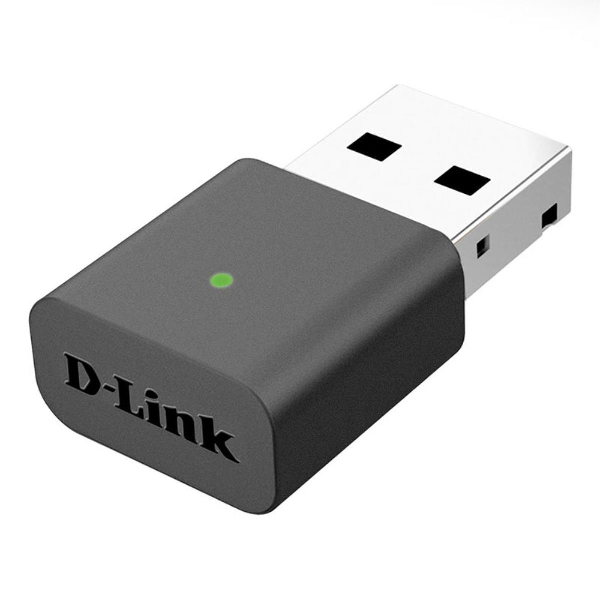Adaptador D-Link USB Wi-Fi USB N300 Nano - DWA-131