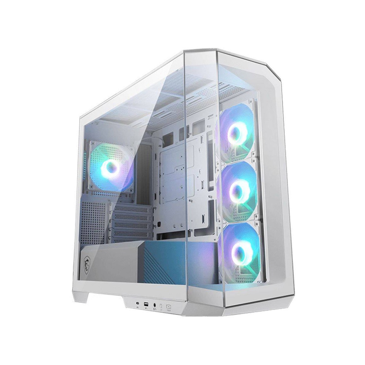 MSI MAG Pano M100R PZ ATX RGB White Gaming Case