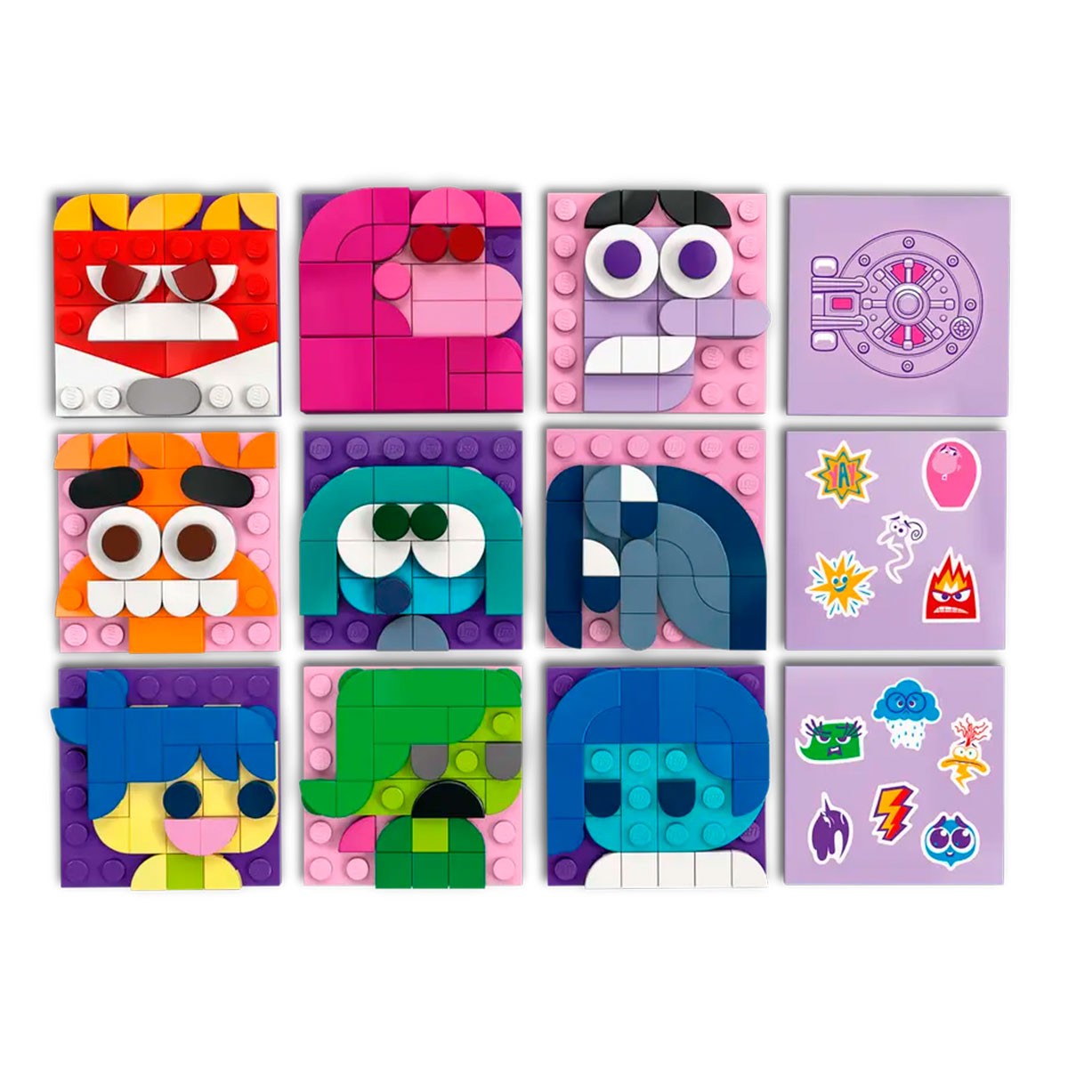 LEGO Disney Emotion Cubes from Inside Out 2 - 43248