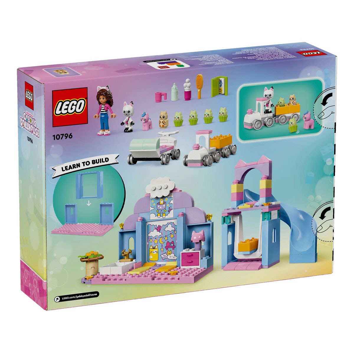 LEGO Gabby''s Dollhouse Gabbys Orelha dos Cuidados Felinos da Gabby - 10796