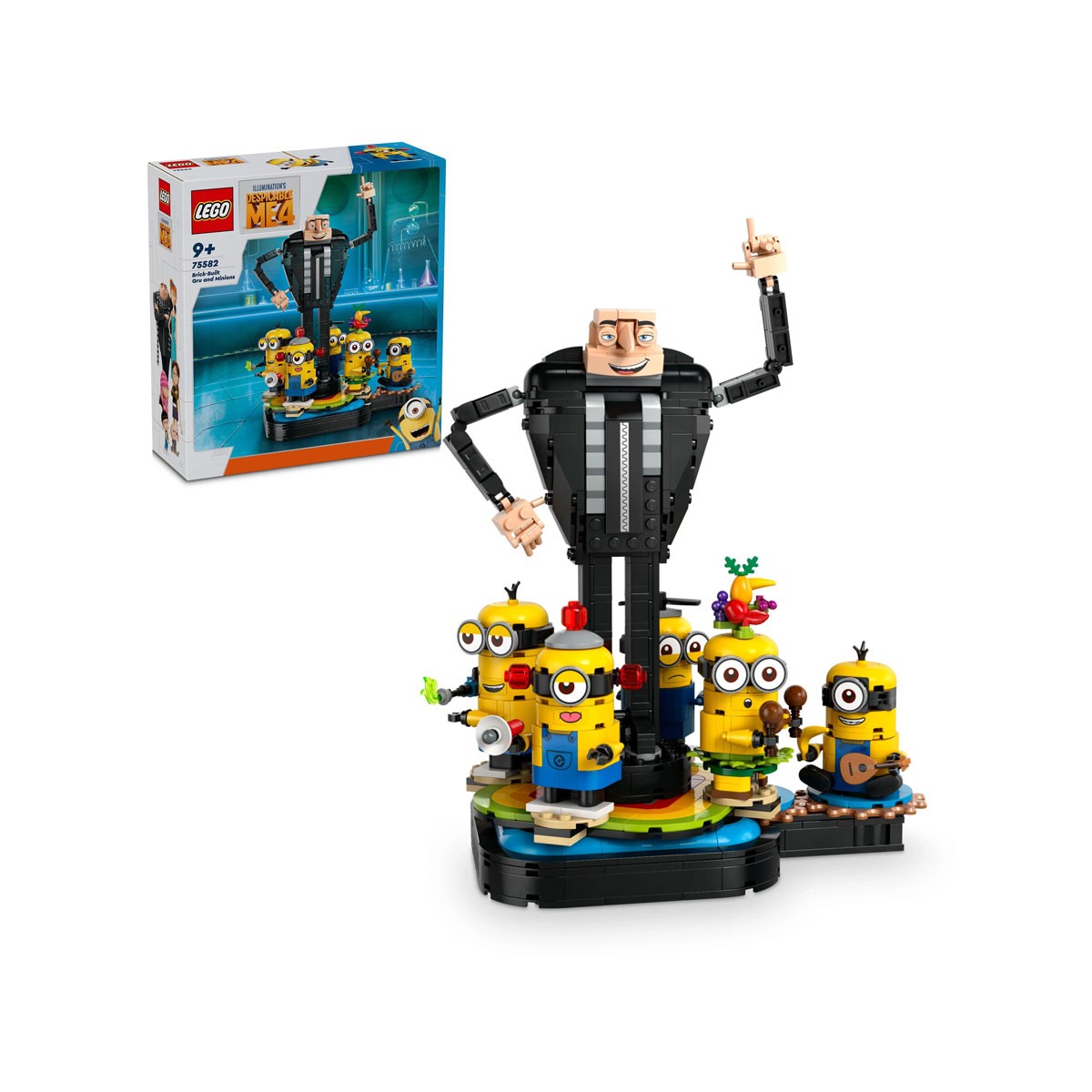 LEGO Gru e Minions Construídos com Peças - 75582