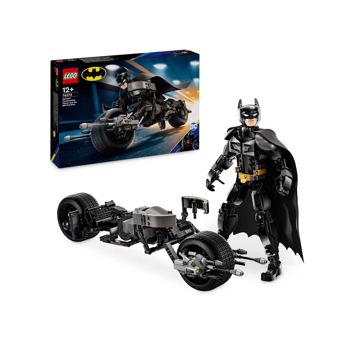 LEGO DC Super Heroes Batman and Bat Pod Motorbike Construction Figure ...
