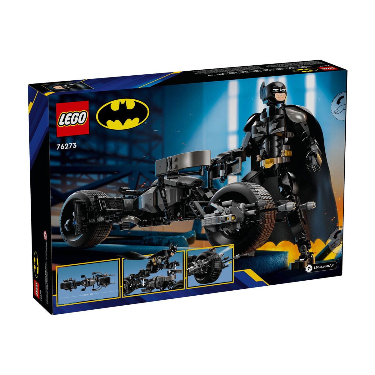 LEGO DC Super Heroes Batman and Bat Pod Motorbike Construction Figure ...