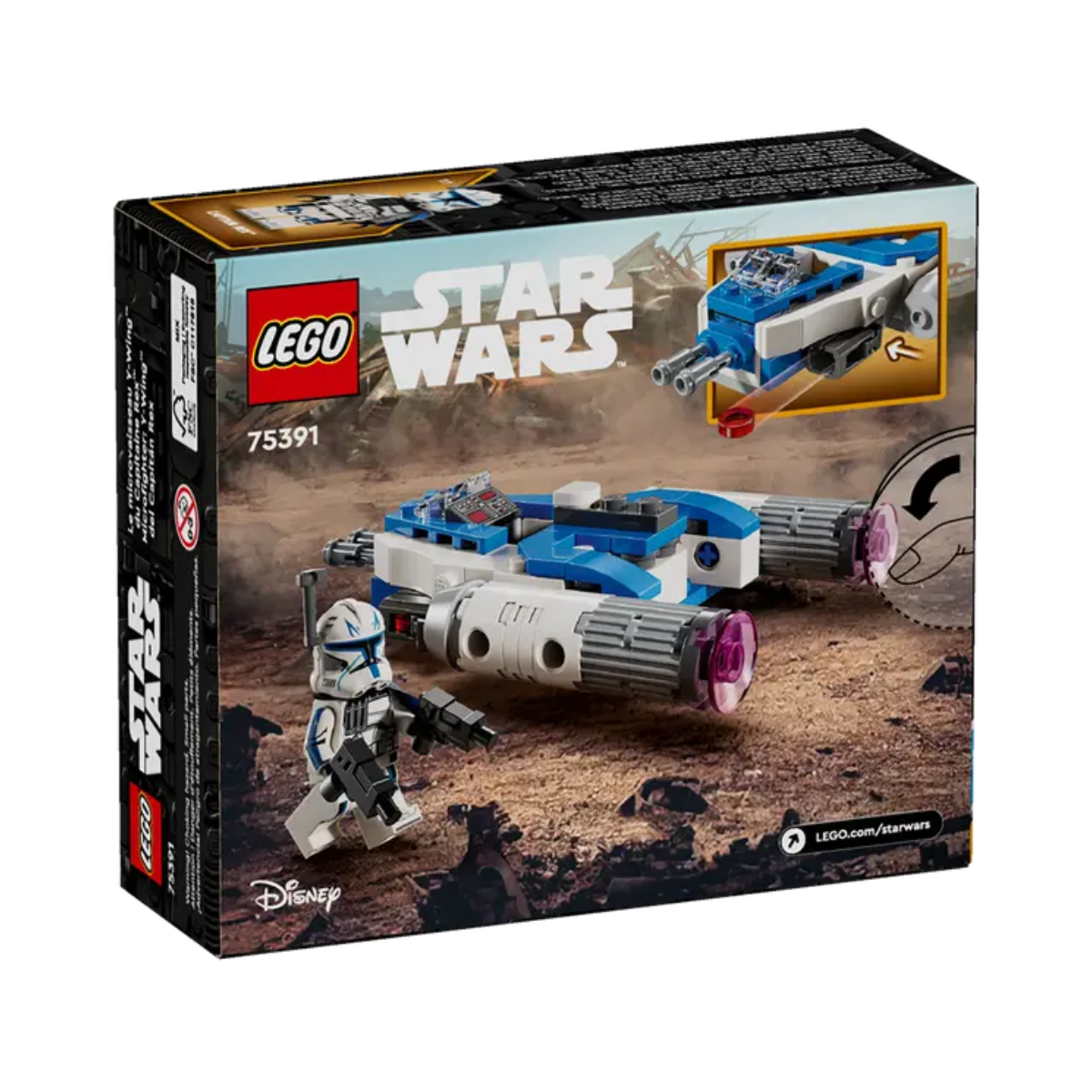 LEGO Star Wars Captain Rex Y-Wing Microfighter - 75391