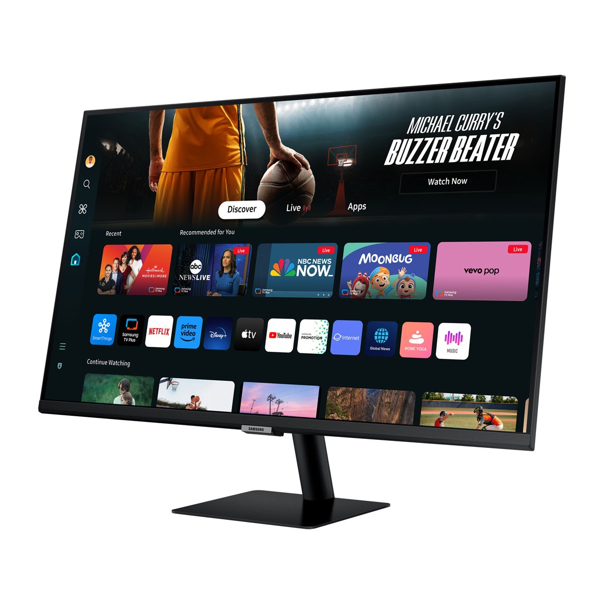 Samsung Smart Monitor M70D 32" VA 4K UHD 60Hz Black Monitor (2024)