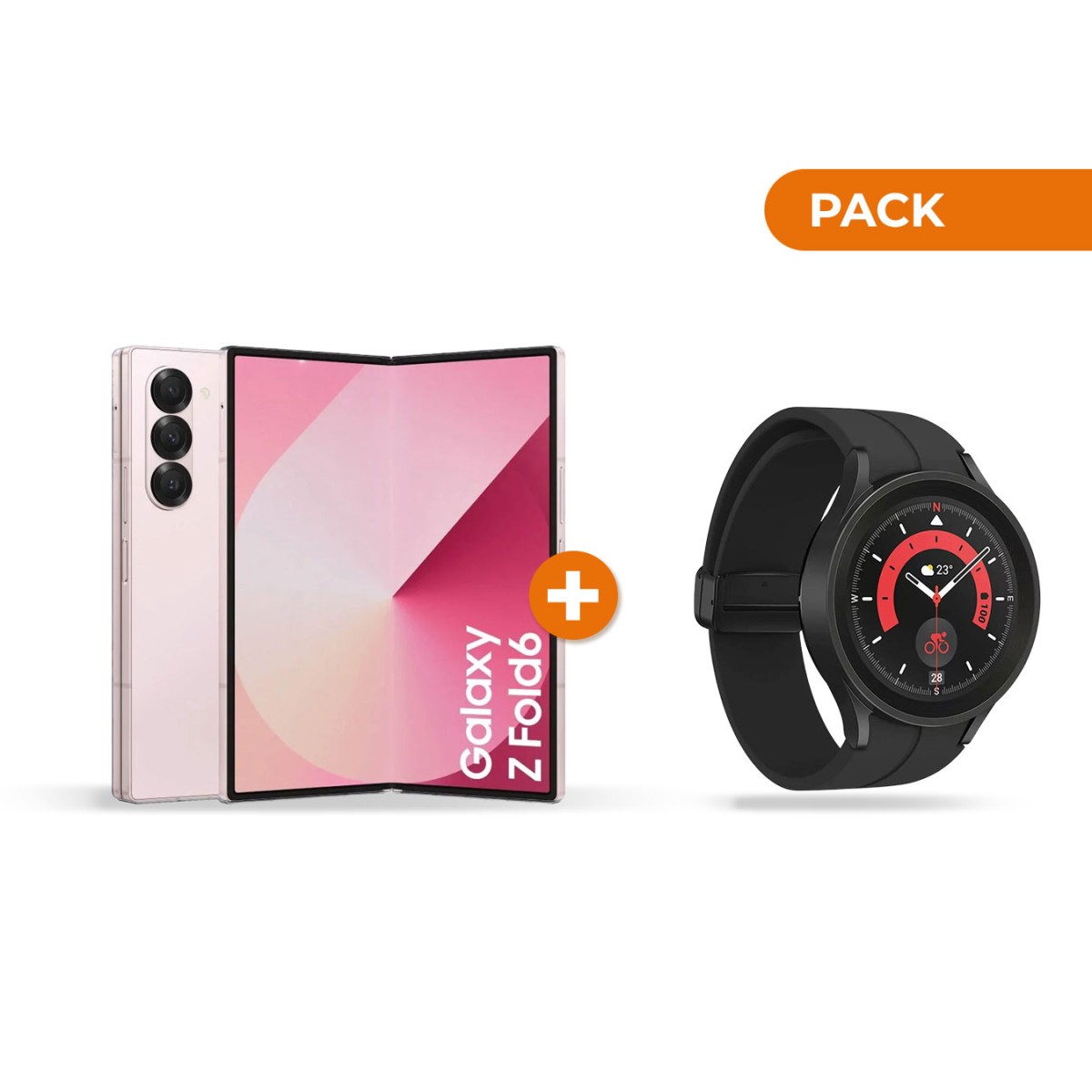 Samsung Galaxy Z Fold 6 7.6" 1TB/12GB Dual SIM Pink + Samsung Galaxy ...