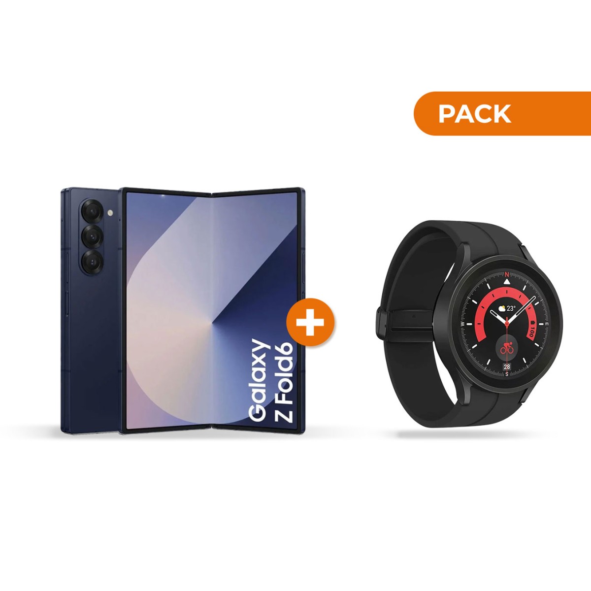 Samsung Galaxy Z Fold 6 7.6" 1TB/12GB Dual SIM Blue + Samsung Galaxy ...