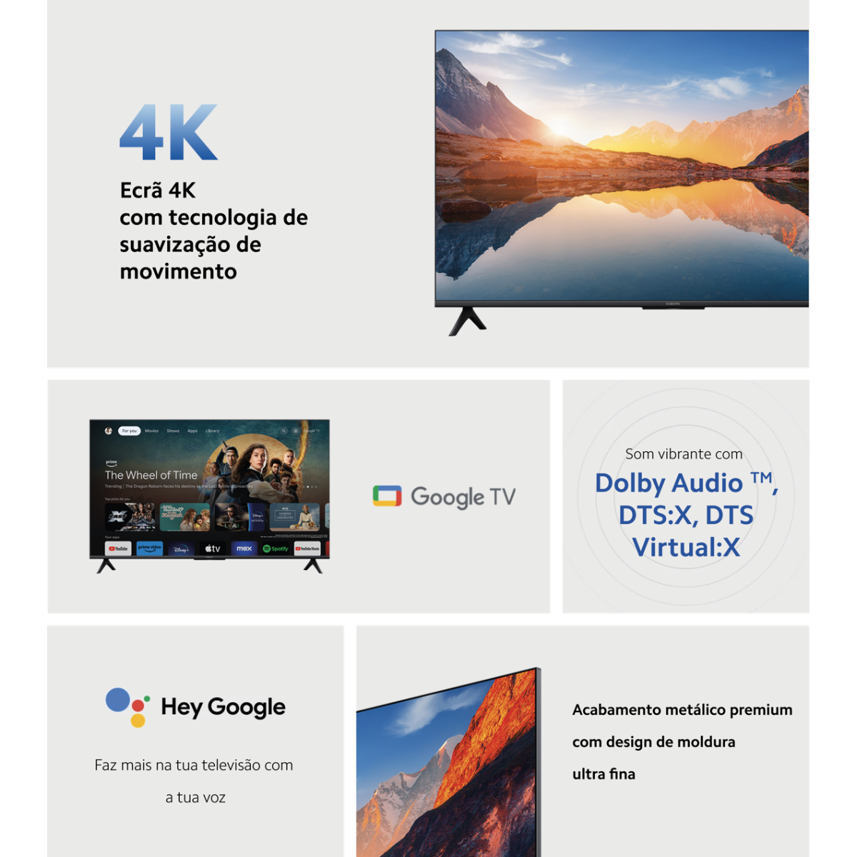 Xiaomi 55" QLED 4K UHD TV - ELA5479EU
