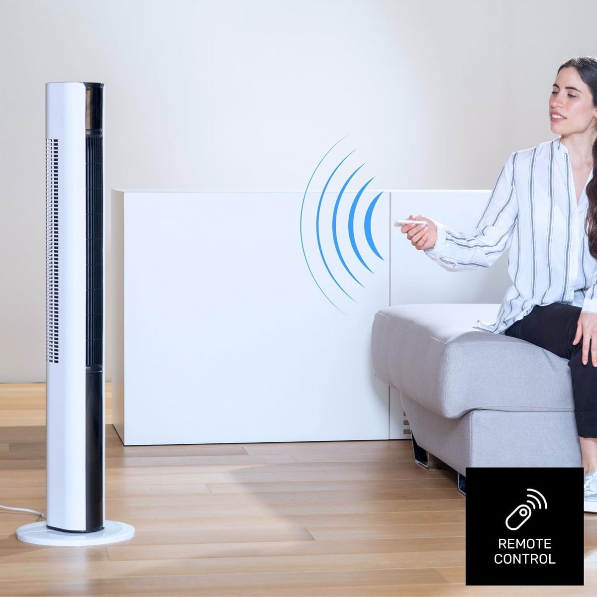 Coluna de Ar Taurus Babel Infinite 50W Branco