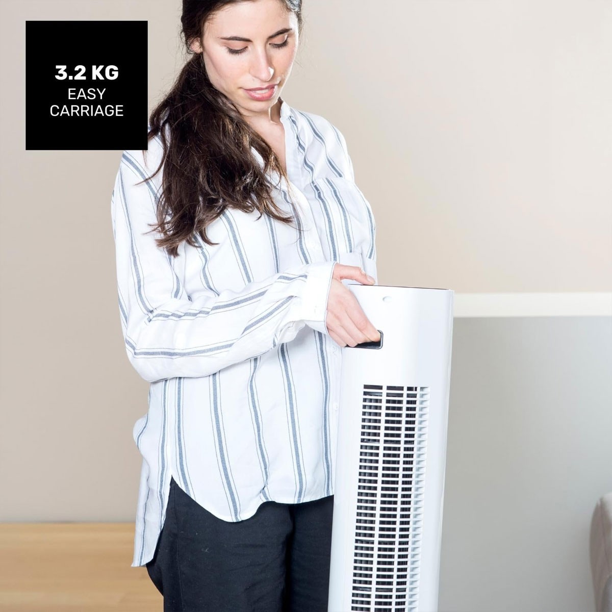 Coluna de Ar Taurus Babel Infinite 50W Branco