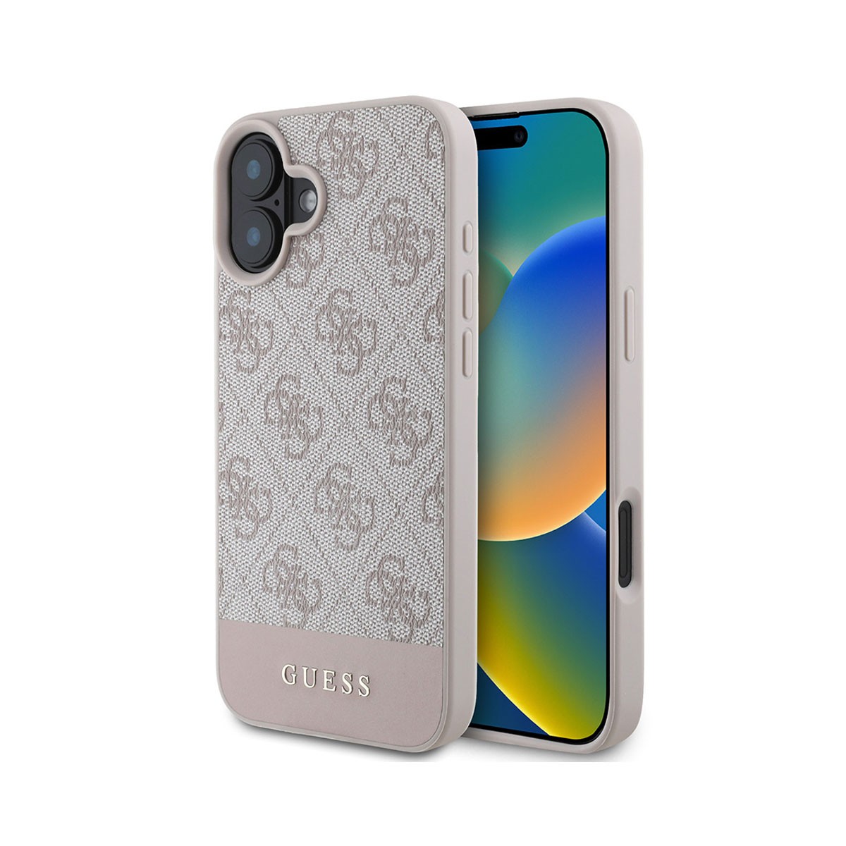 Capa Guess iPhone 16 GUHCP16SG4GLPI Rosa