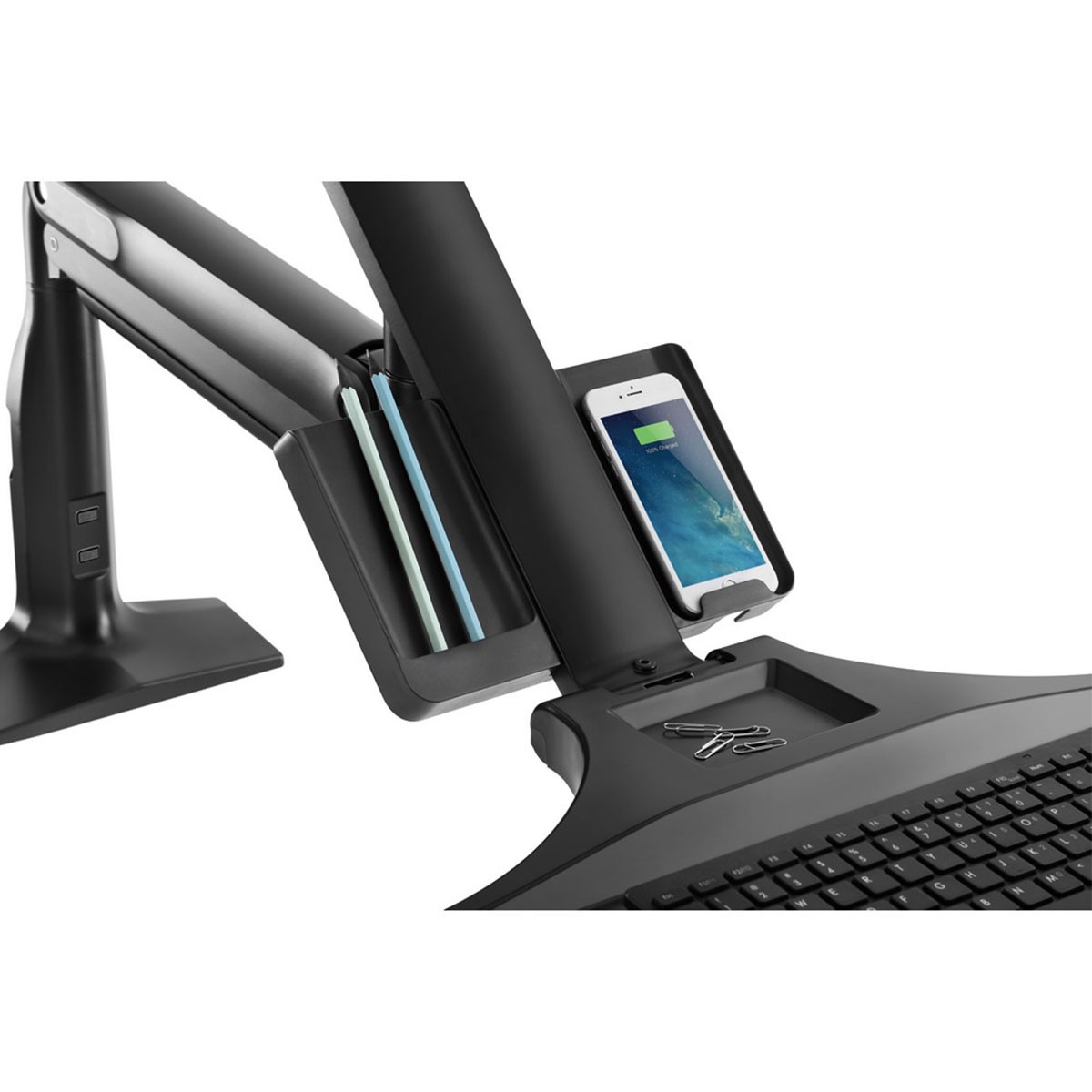 Monitor Stand Napofix SW6200 with Workstation for Dual Monitor