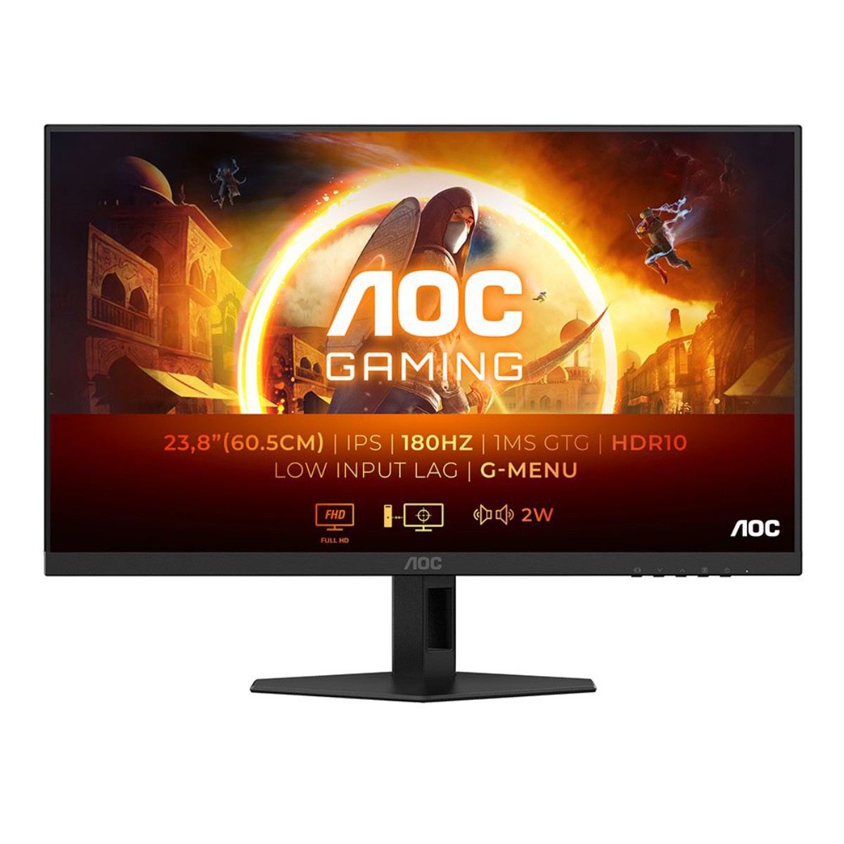 Gaming Monitor AOC 24G4XE 24" IPS FHD 180Hz Black