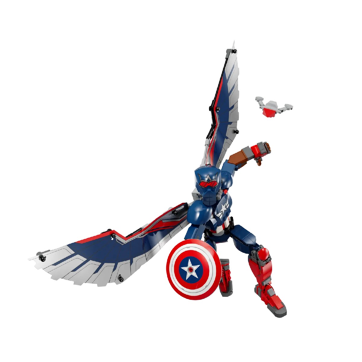 LEGO Marvel New Captain America Buildable Figure - 76296