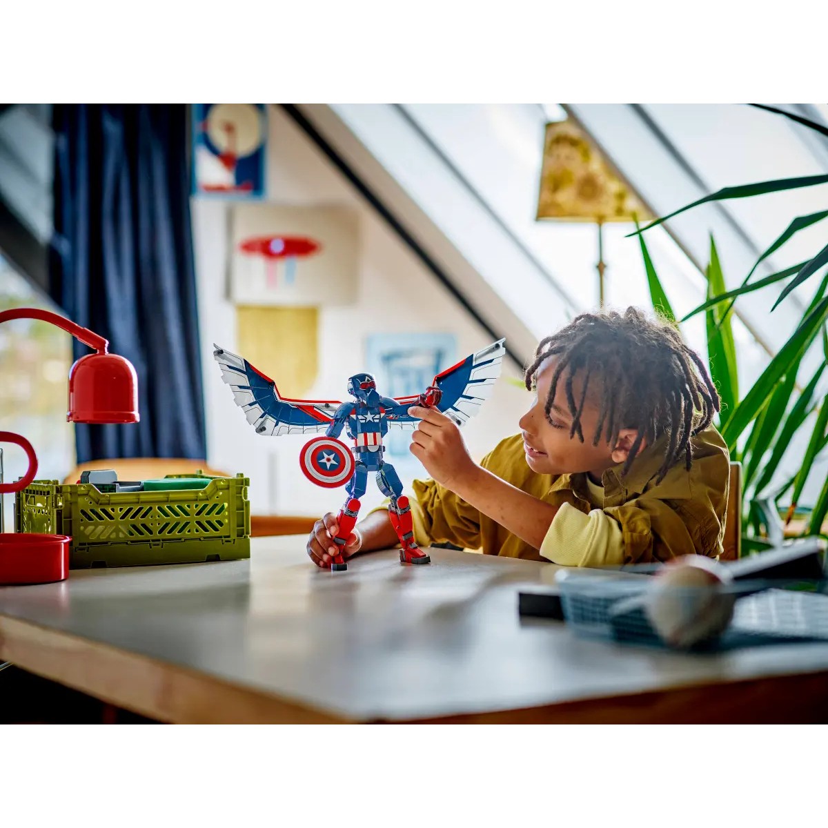 LEGO Marvel New Captain America Buildable Figure - 76296