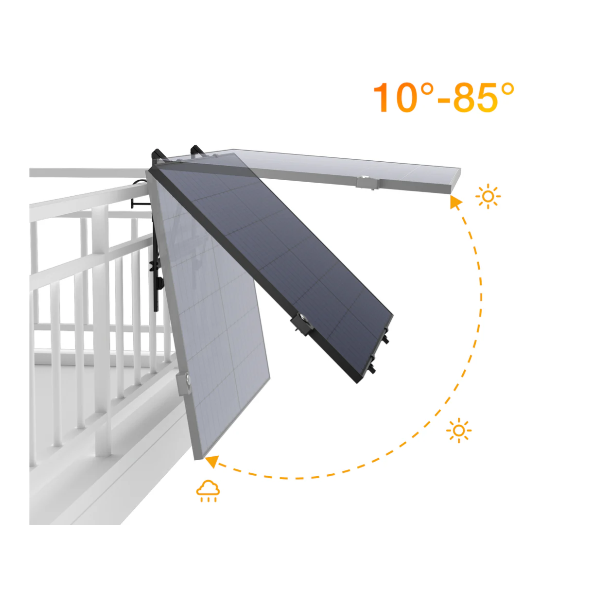 Rastreador Ecoflow Single-Axis Solar Tracker