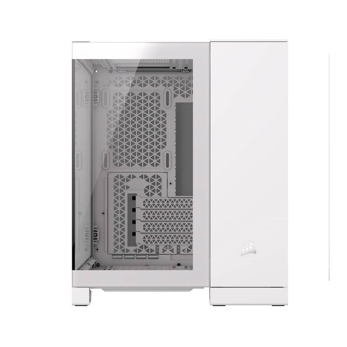 Micro-ATX Case Corsair 2500X Dual Chamber RGB Tempered Glass White