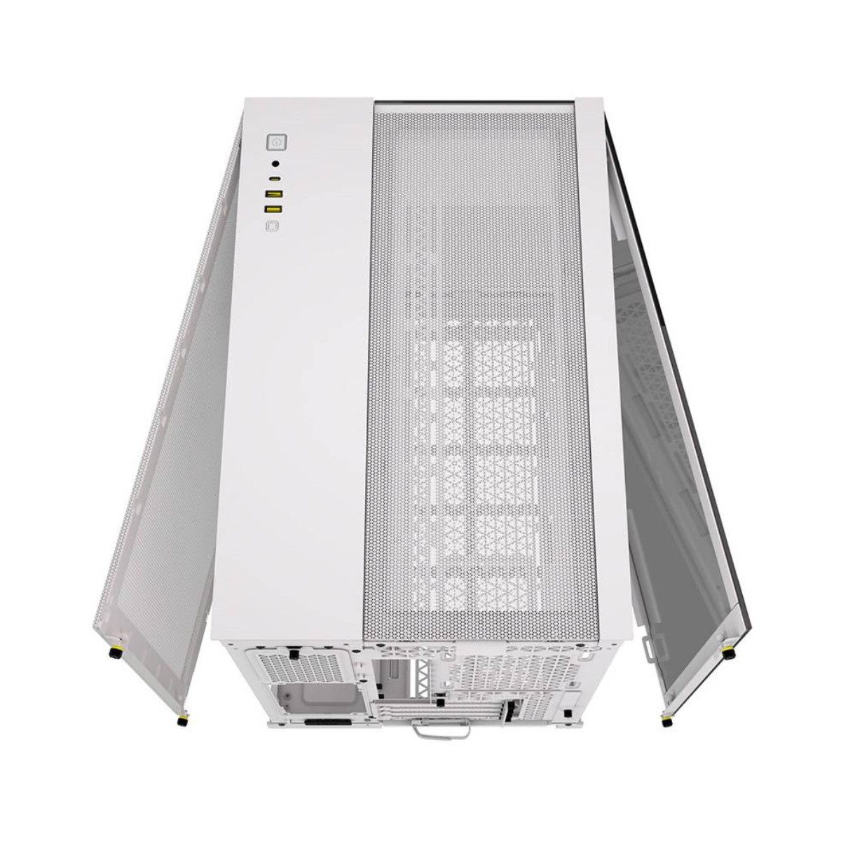 Micro-ATX Case Corsair 2500X Dual Chamber RGB Tempered Glass White