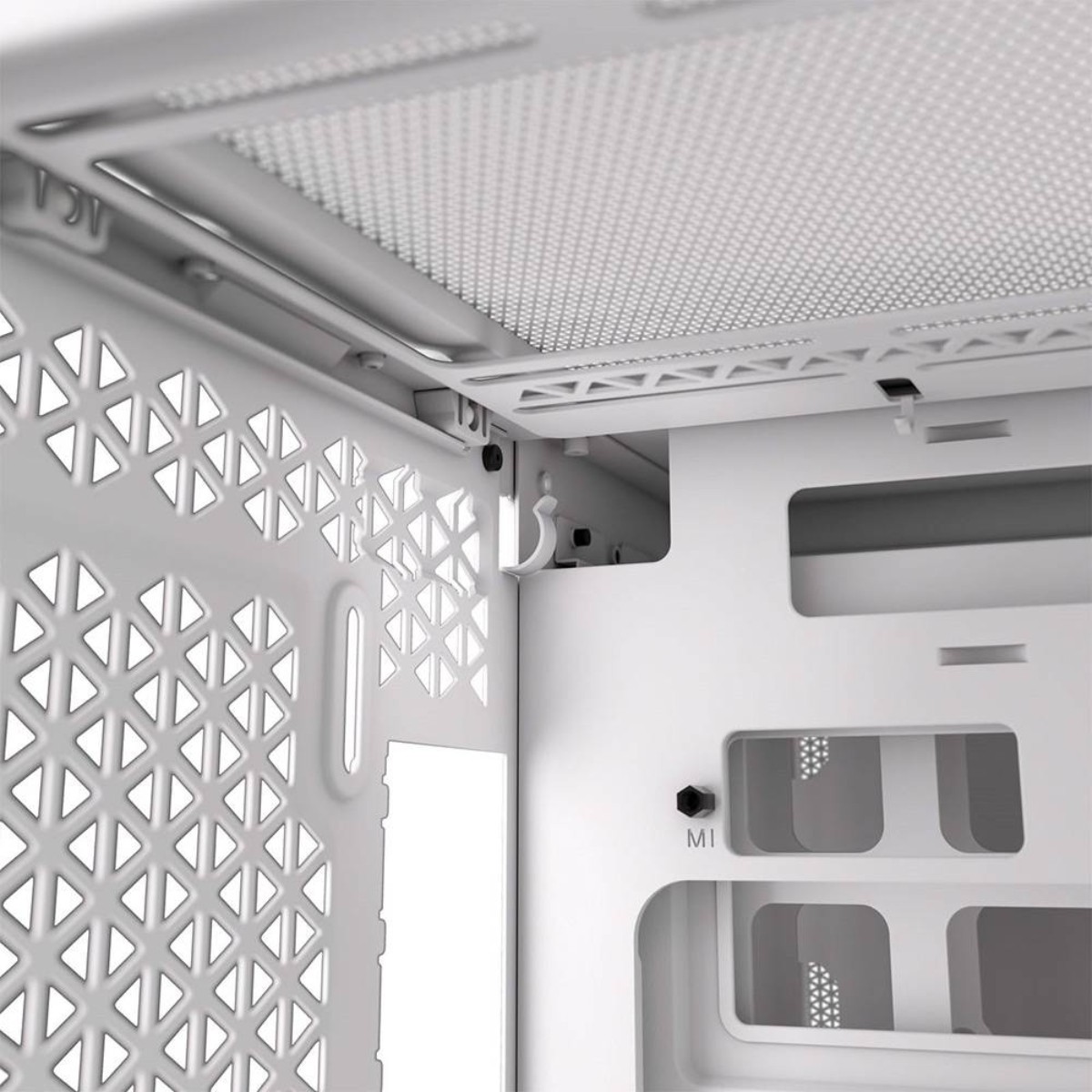 Micro-ATX Case Corsair 2500X Dual Chamber RGB Tempered Glass White