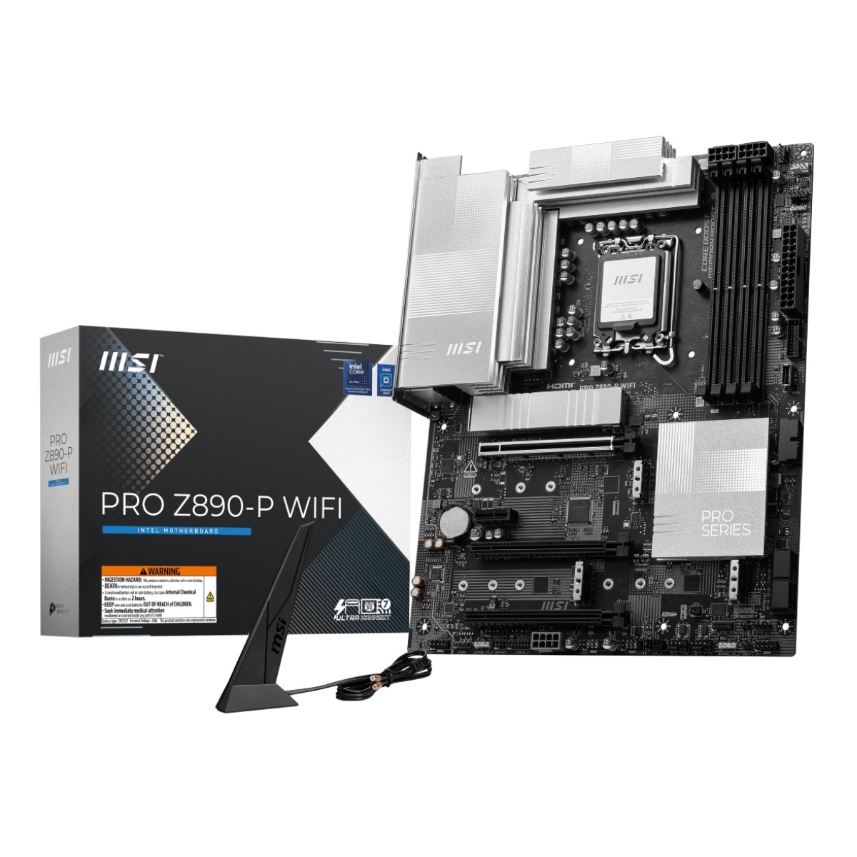 ATX Motherboard MSI Pro Z890-P WiFi LGA 1851 4XDDR5