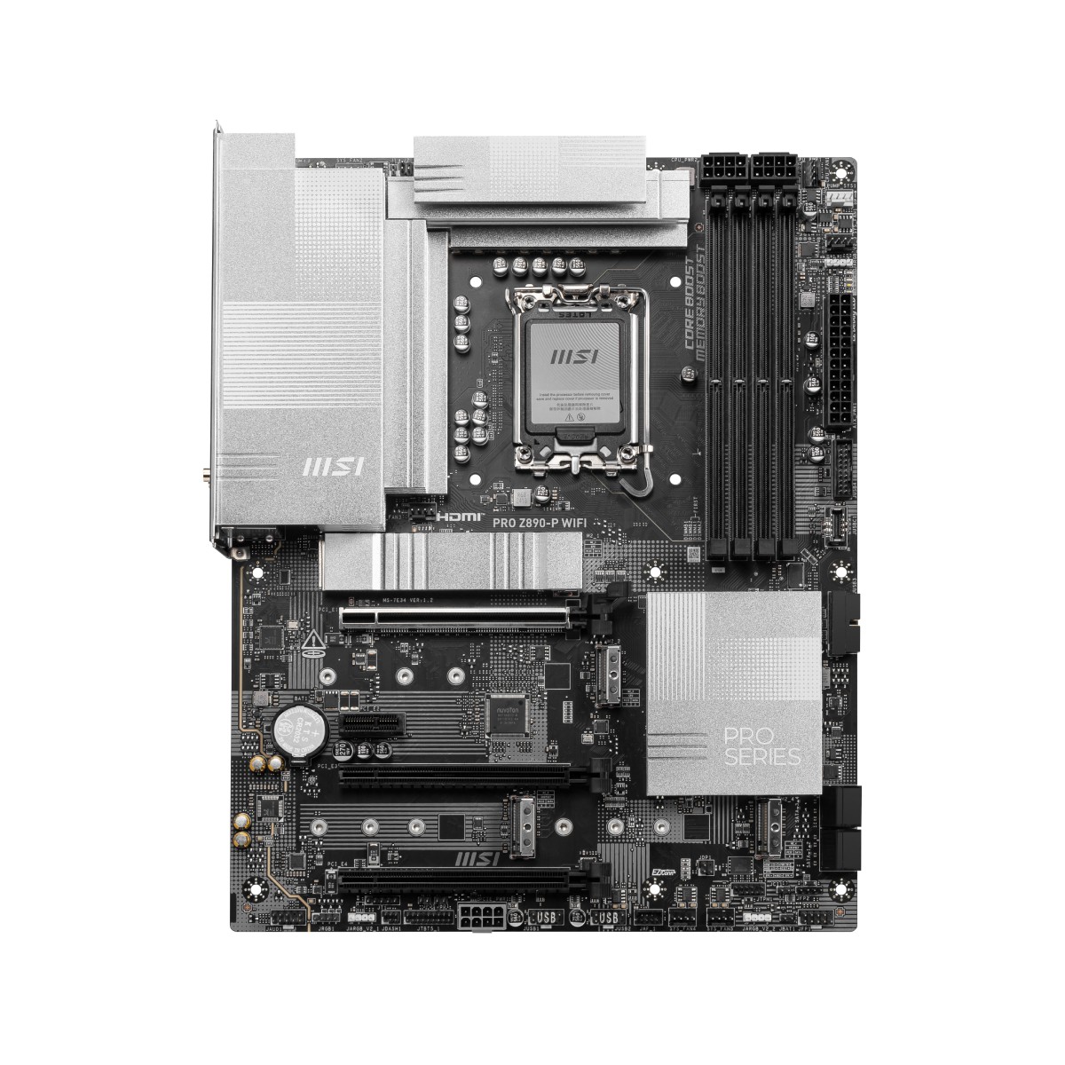 ATX Motherboard MSI Pro Z890-P WiFi LGA 1851 4XDDR5