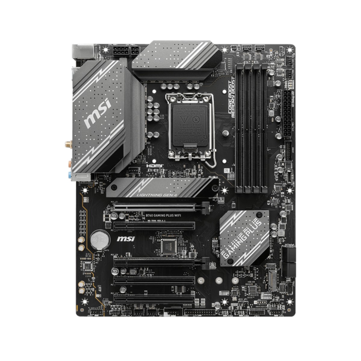 ATX Motherboard MSI B760 Gaming Plus Wi-Fi LGA 1700 4XDDR5