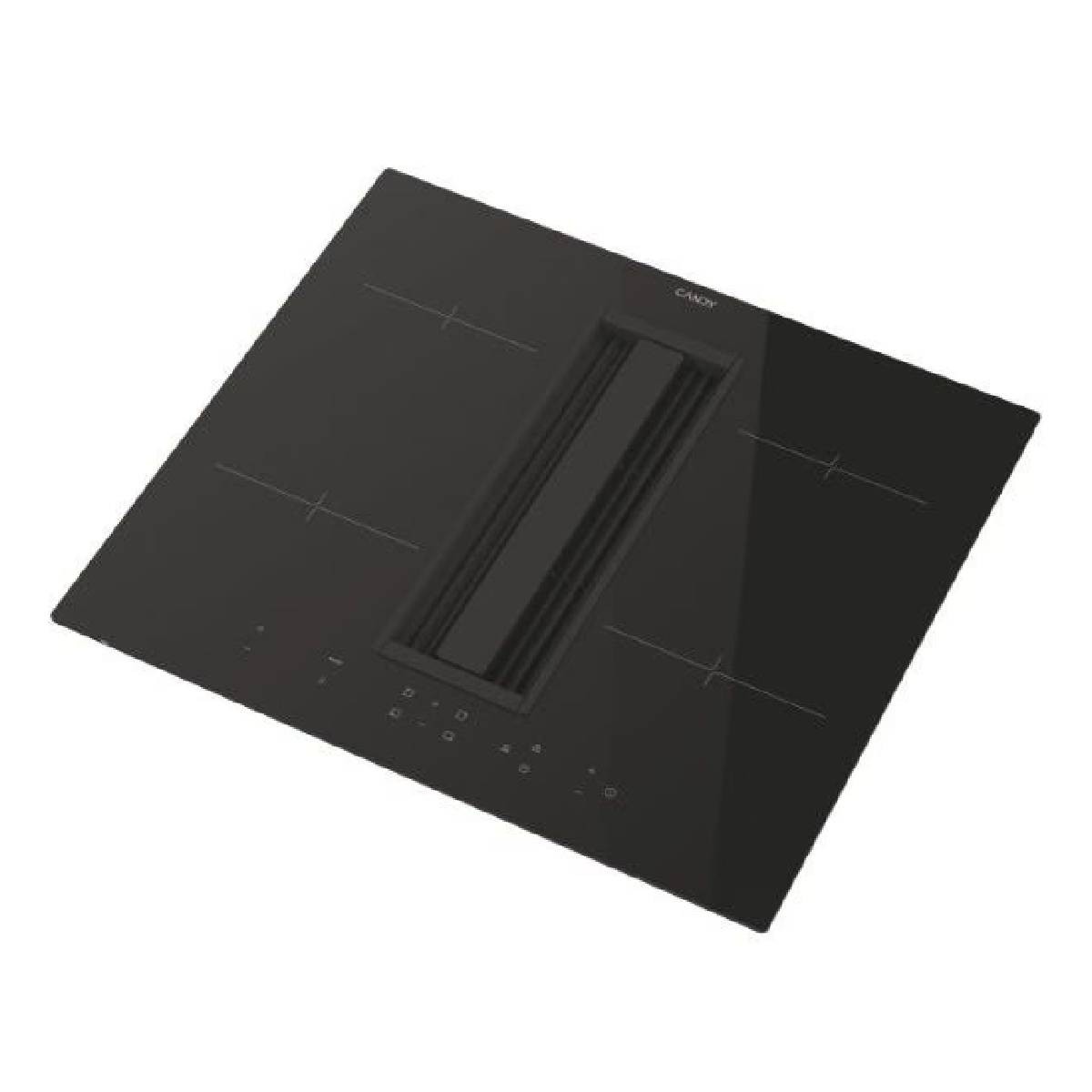 Candy Induction Hob with Extractor CIH6I4CF 4 Zones Black