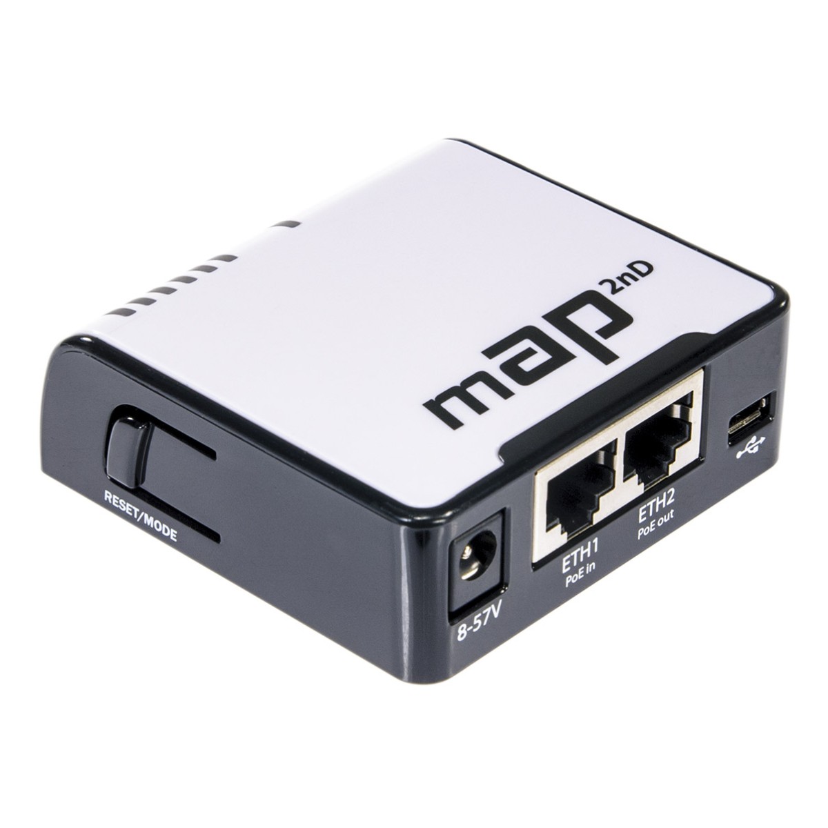 Access Point Mikrotik Map PoE Wi-Fi 4 - RBMAP2ND