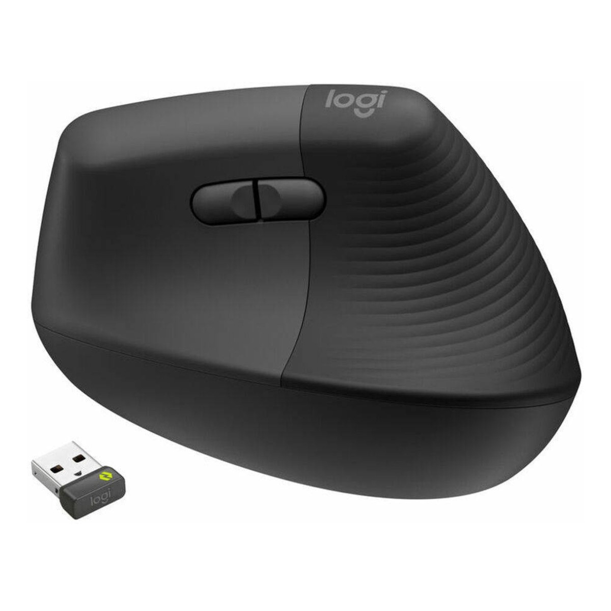 Rato Sem Fios Ergonómico Logitech Lift Vertical Mouse 4000DPI Cinzento