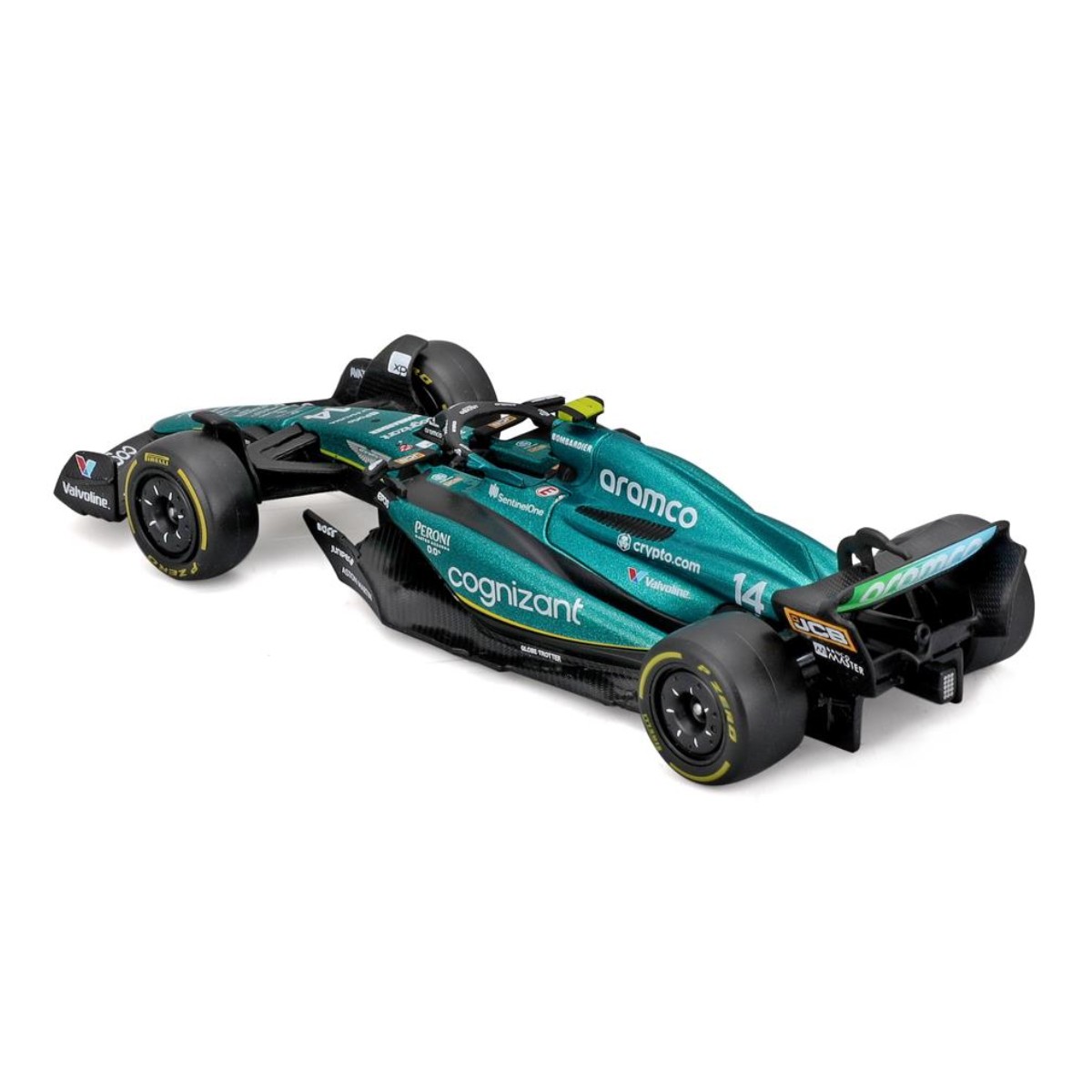 Carro Miniatura Bburago F1 Aston Martin AMR23 Fernando Alonso 14 1/43