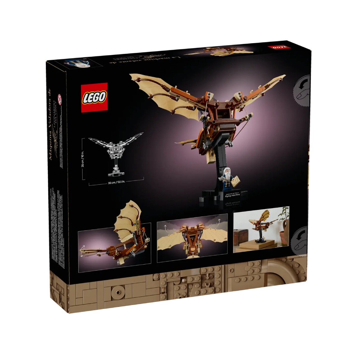 LEGO Icons Leonardo da Vinci Flying Machine - 10363