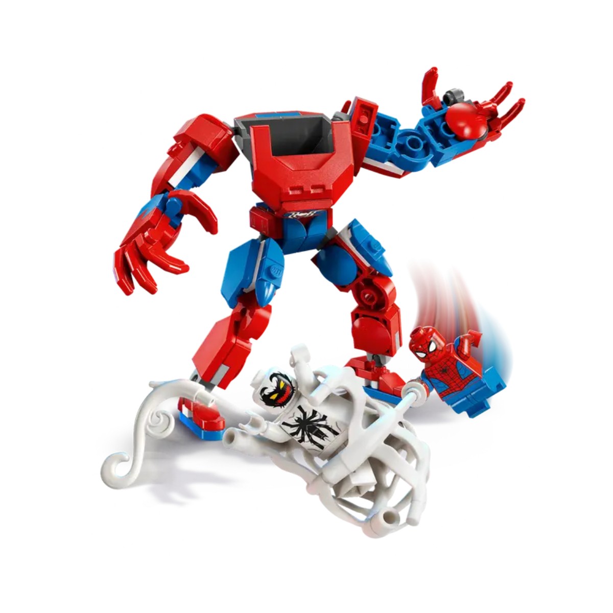 Sobre o LEGO Marvel Robô do Spider-Man contra Anti-Venom - 76308