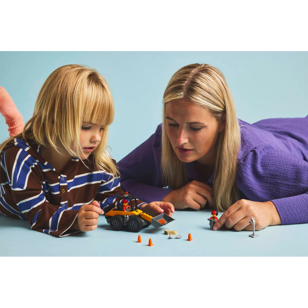 LEGO City Yellow Construction Wheel Loader - 60450