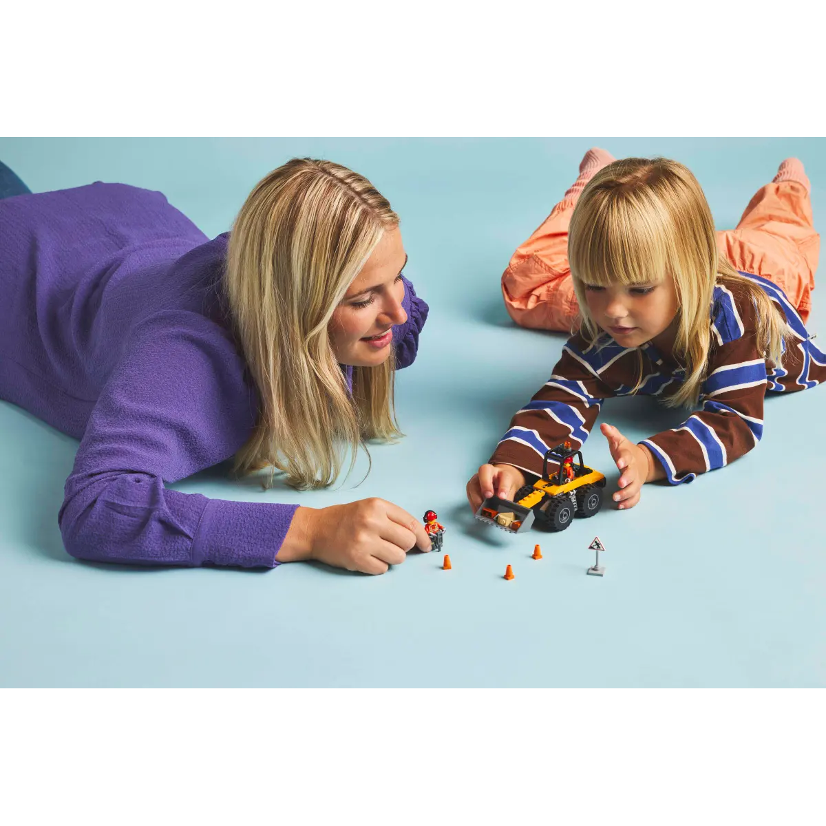 LEGO City Yellow Construction Wheel Loader - 60450