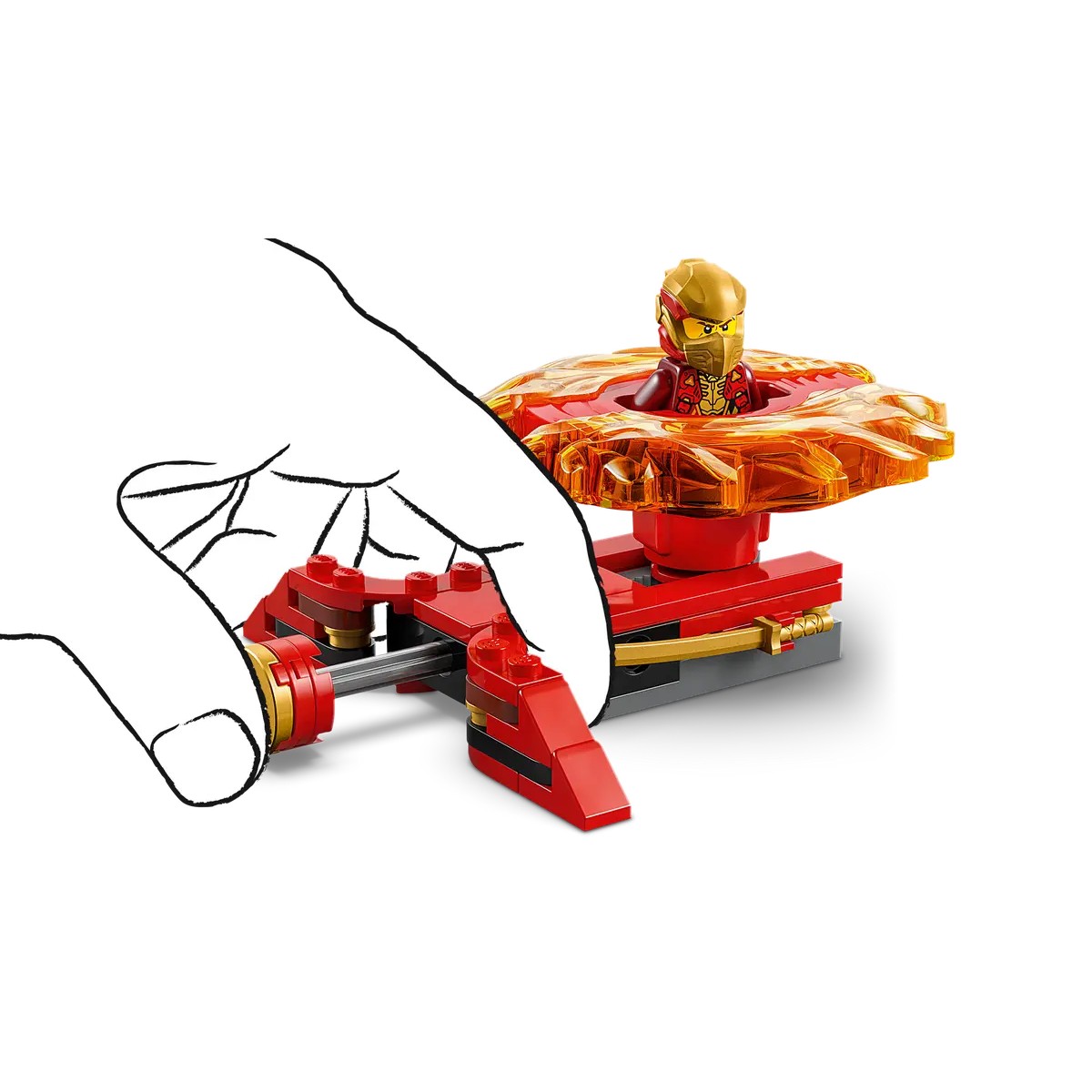 Spinner Spinjitzu Dragón de Kai LEGO Ninjago - 71823