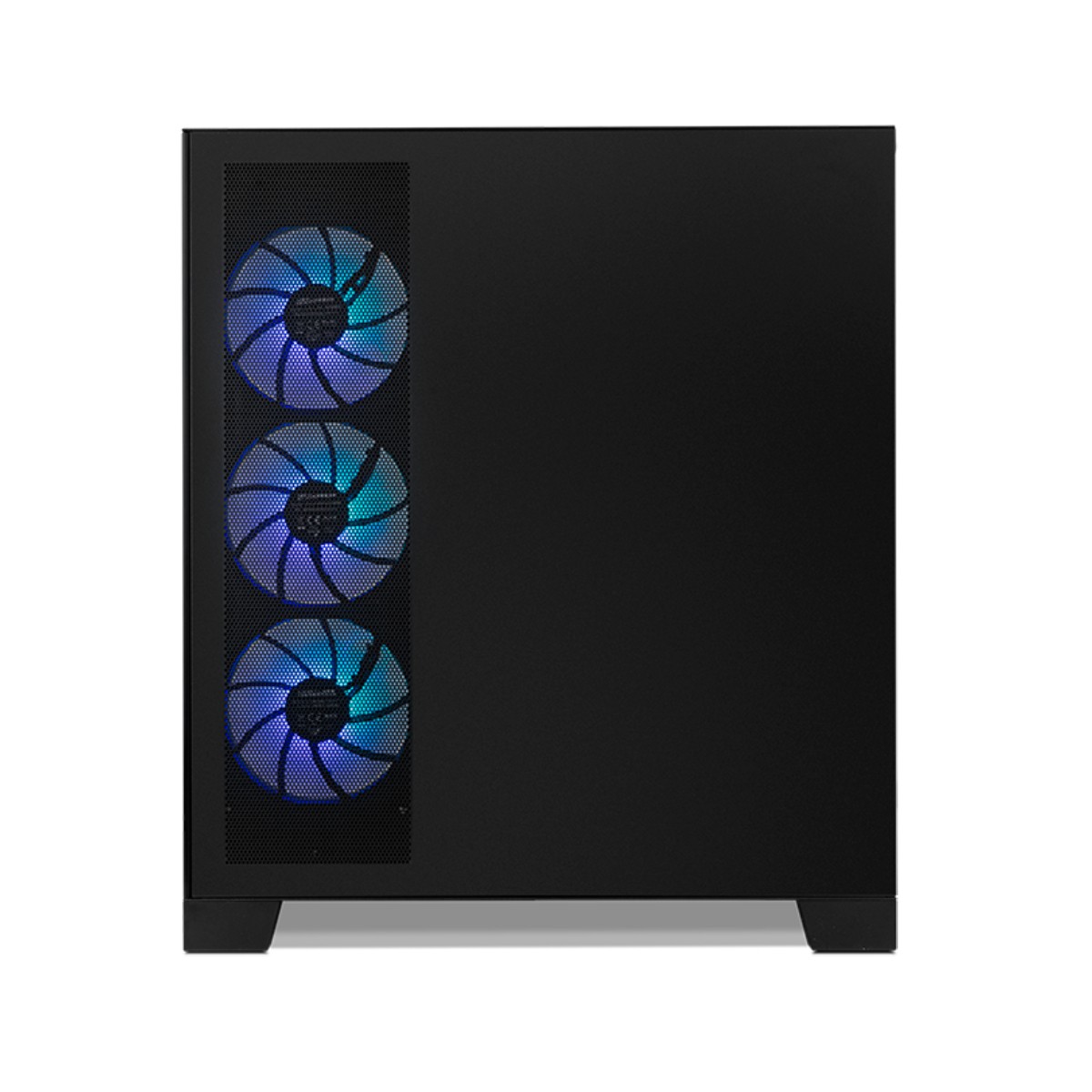 ATX Case Nox Hummer Glock Frameless Glass ARGB Black