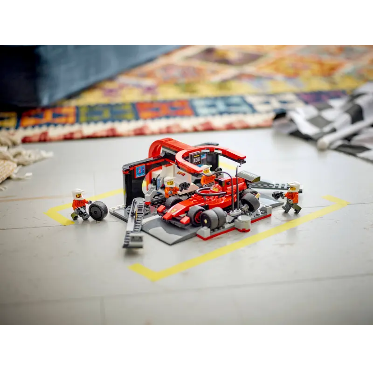 Lego City Boxe Ferrari Fórmula 1 - 60443