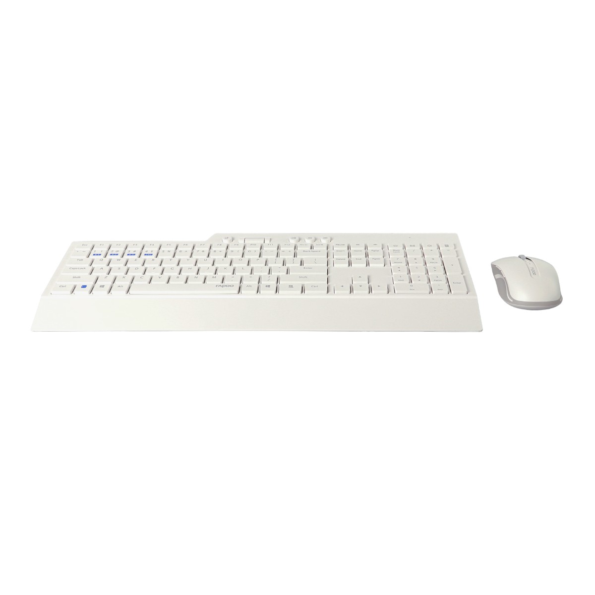 Conjunto Teclado + Rato Sem Fios Rapoo 8200T Bluetooth Branco