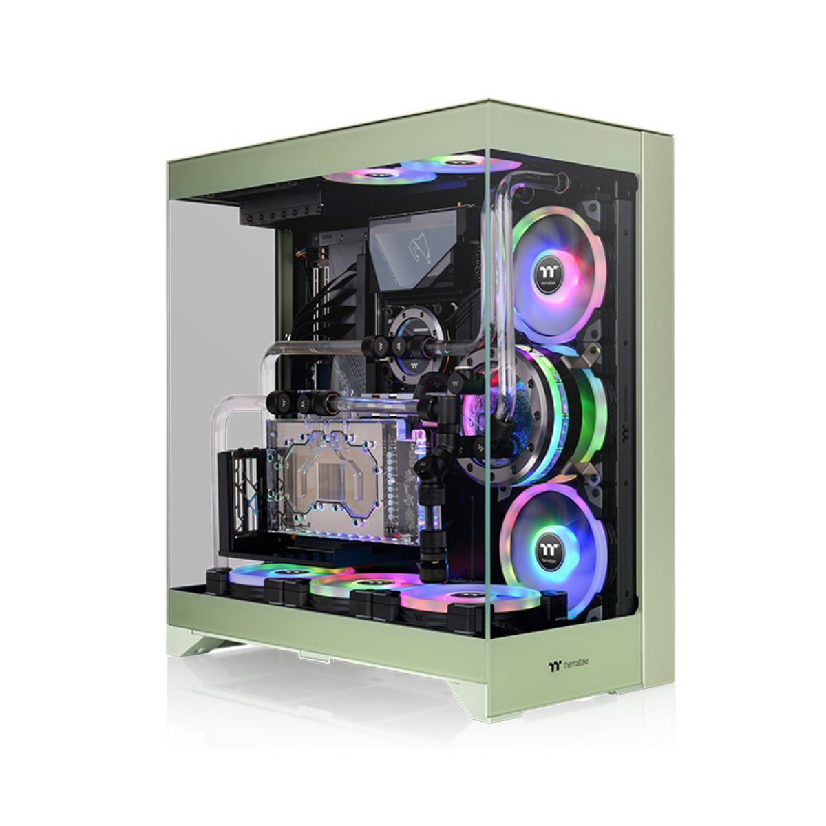 Thermaltake CTE E550 TG Green ATX Case