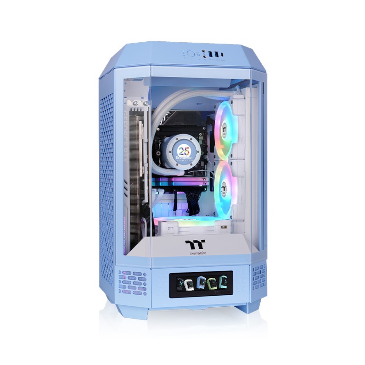 Thermaltake The Tower 250 Mini-ITX Case Blue