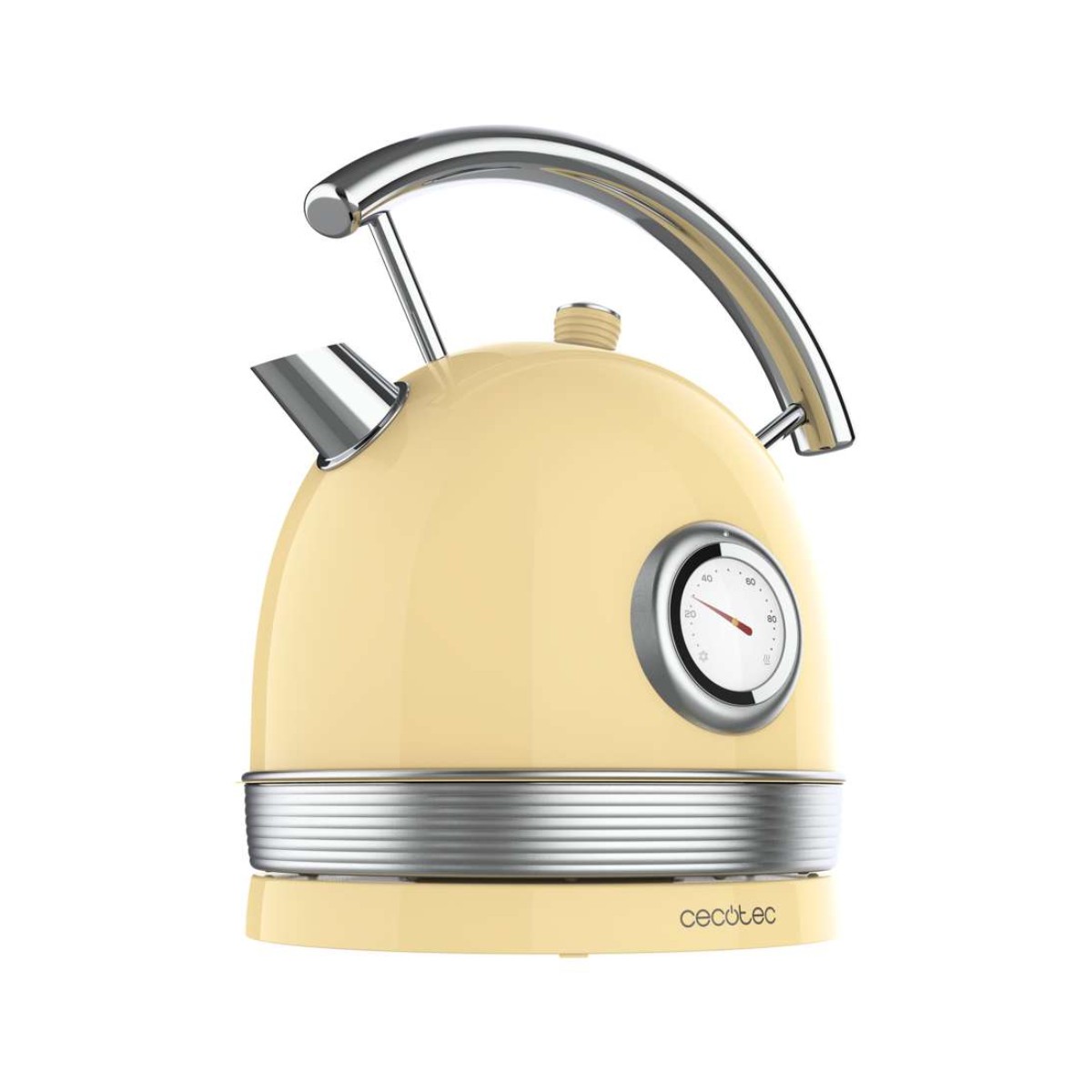 Chaleira Elétrica Cecotec ThermoSense 420 2200W 1.8L Amarela