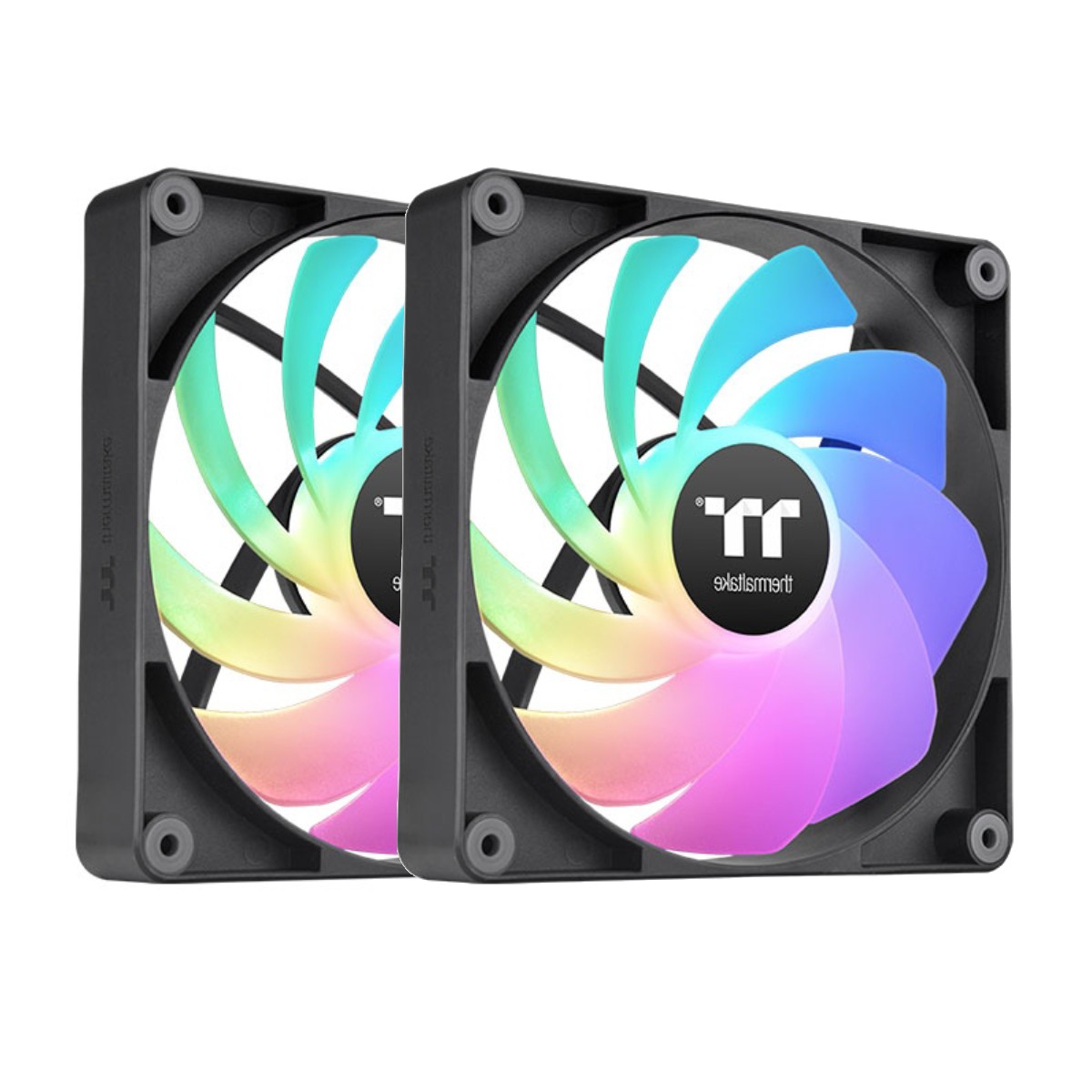 ThermalTake CT140 ARGB Black Reverse Fan 2 Units