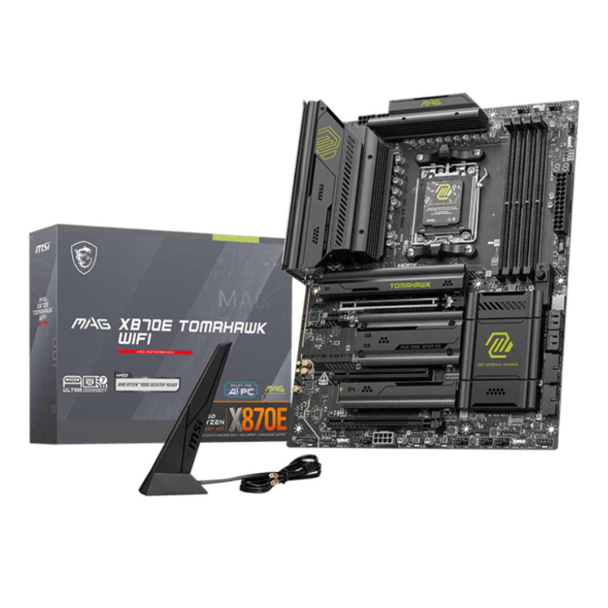 ATX Motherboard MSI MAG X870E Tomahawk Wi-Fi AM5 4XDDR5