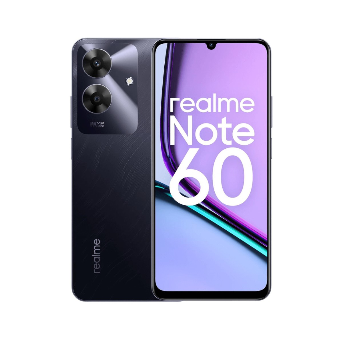 Realme Note 60 4G 128GB/4GB Dual SIM Preto