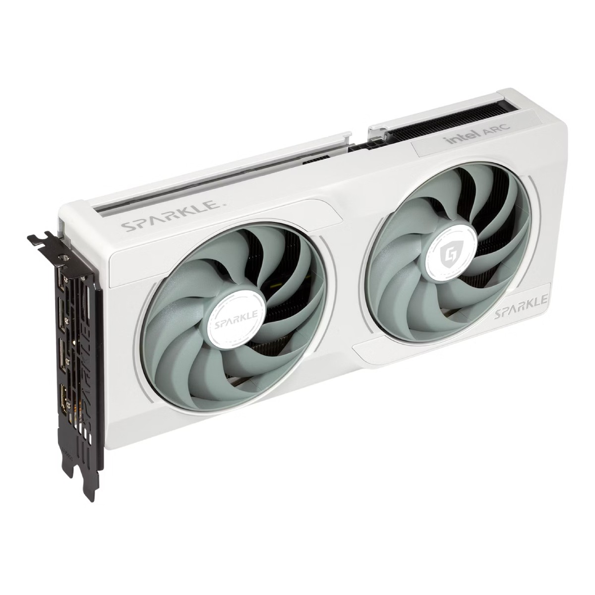 Intel Sparkle ARC B570 Guardian Luna OC Edition White 10GB GDDR6 ...