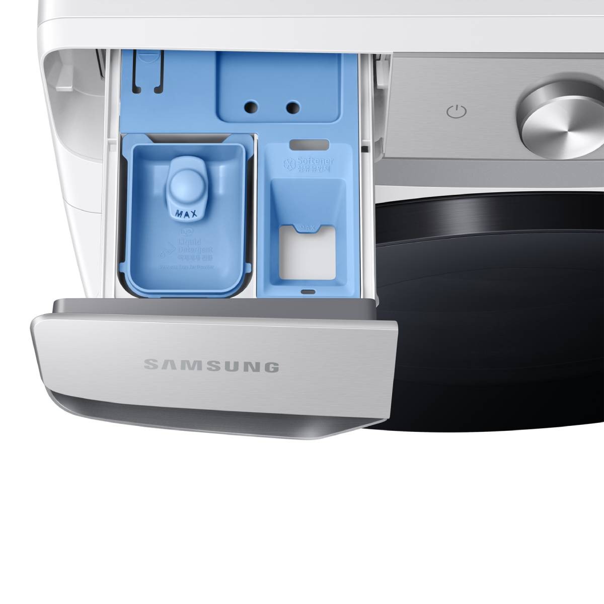Máquina de Lavar Roupa Samsung 1000RPM Branca - WF20DG8650BWU3